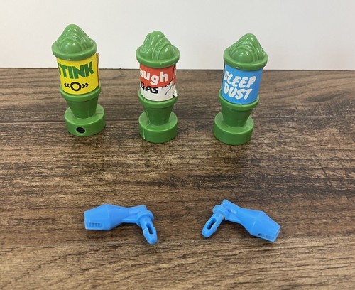 TMNT Ninja Turtles Blimp 2 II Vehicle Replacement Bombs And Blue Pieces ...