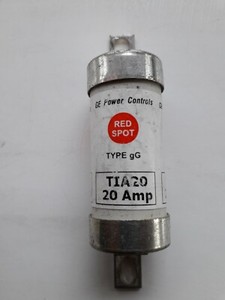 RED SPOT TIA 20 20AMP TYPE gG INDUSTRIAL HRC FUSE. | eBay