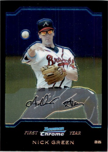 2004 Bowman Chrome Nick Green Baseball Cards #BDP27 | eBay