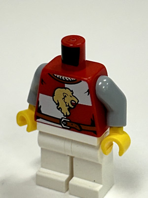 Lego Lion Knight Minifigure Torso (TORSO ONLY) Castle Fantasy Era | eBay