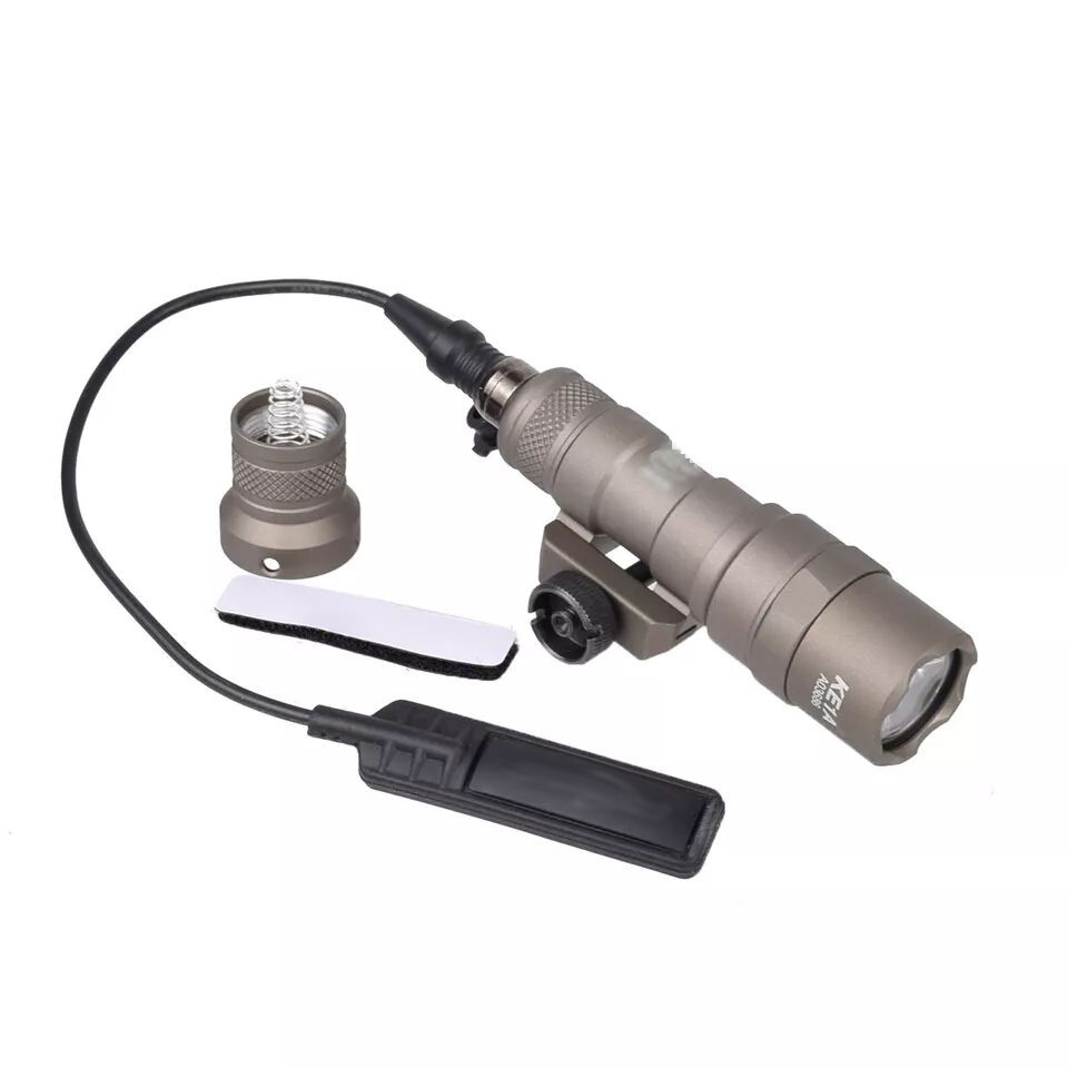 Tactical M300B Light Constant Momentary M300 LED Mini Weapon Flashlight ...