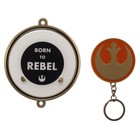 Star Wars Rebel Alliance Keychain Key Holder with Magnetic Fastener ...