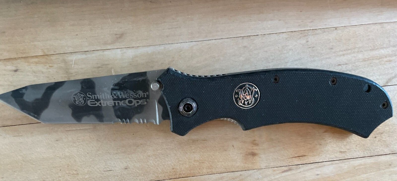 Smith & Wesson Extreme Ops Knife - First Production | eBay