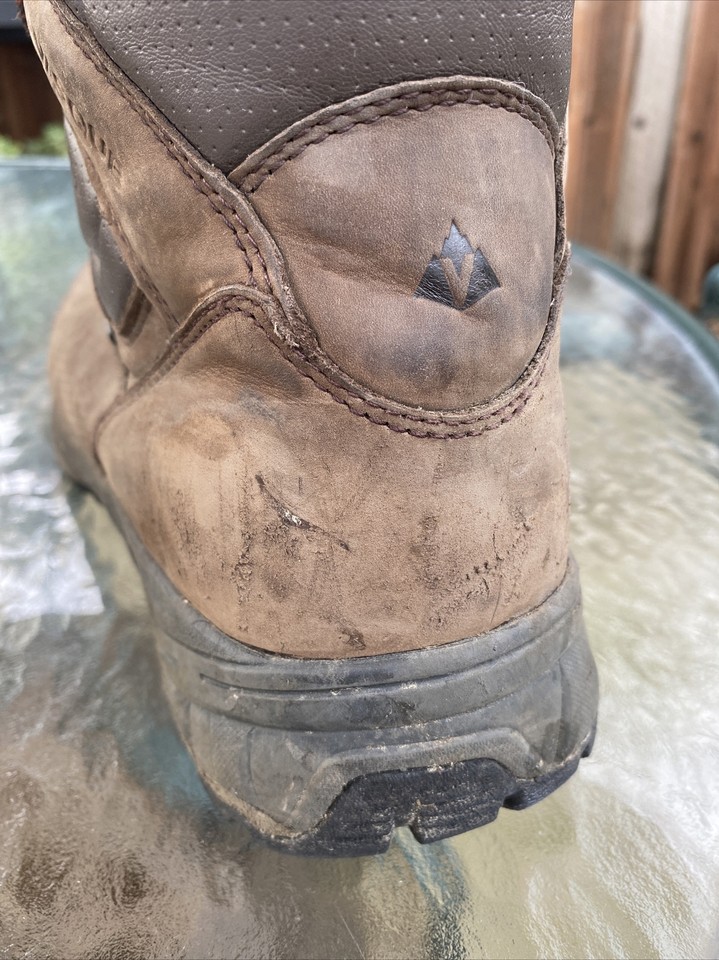 Vasque 7160 St Elias GTX Hiking Boots Size 11.5 W Slate Brown Leather ...