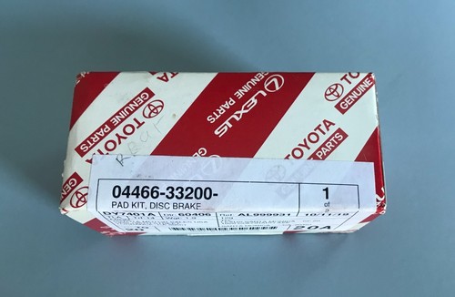 04466-33200 New Toyota Pad kit, disc brake, Rear, Genuine OEM Part | eBay