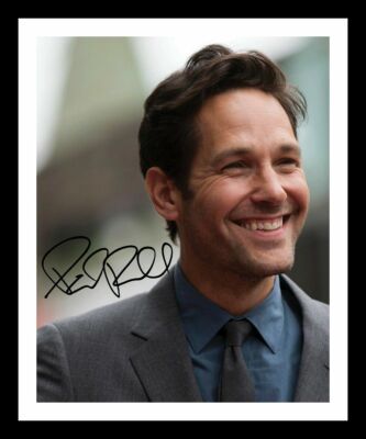 Paul Rudd Autograph Signed & Framed Photo | eBay