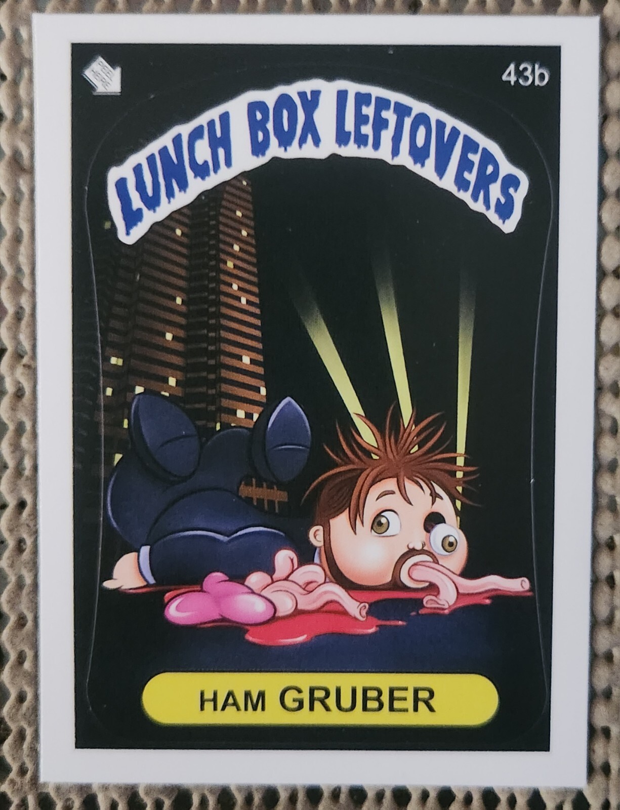 LUNCH BOX LEFTOVER: HAM GRUBER SSFC Series 2 DIE-CUT Sticker (#43b ...