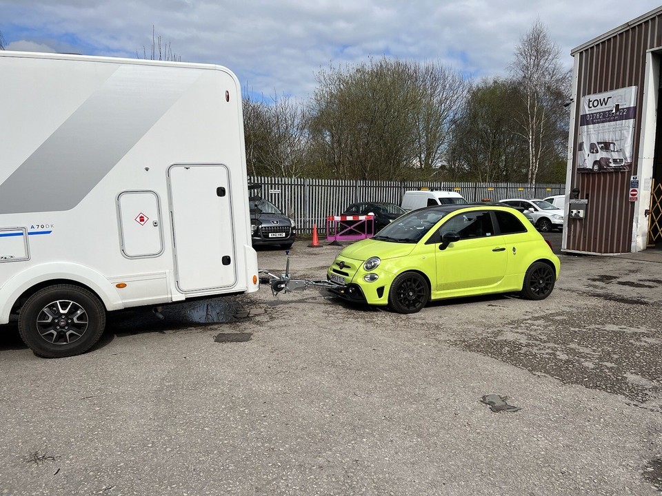 Fiat 500 Abarth Fiat Tow Car 595 Tow A Frame Towing Frame System Kit ...