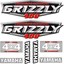 Yamaha Grizzly OEM ATV Tank Decal Graphic Sticker Kit 350 450 550 660 ...
