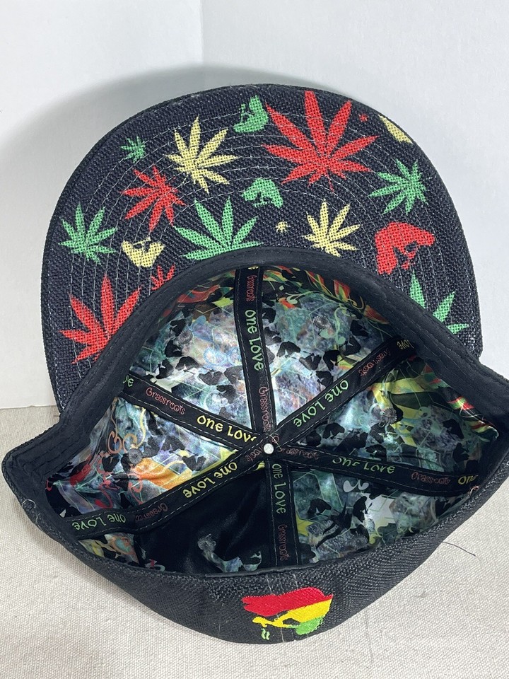 GRASSROOTS 420 LIMITED EDITION ONE LOVE BASEBALL CAP SIZE 8 | eBay