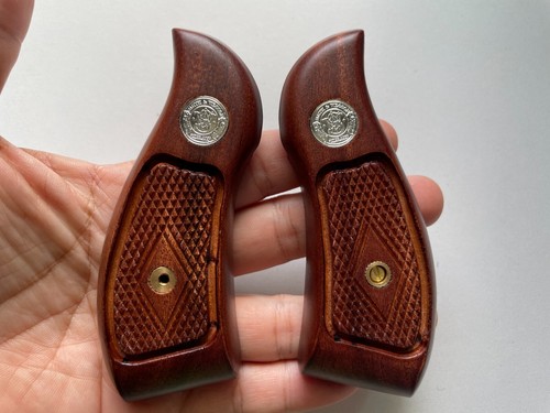 New Classic Panel wood Grips for S&W, K/L ROUND BUTT 686 small grips | eBay