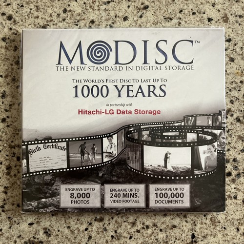 Modisc The Standard In Digital Storage Hitachi-Lg In Data Last 1000 ...
