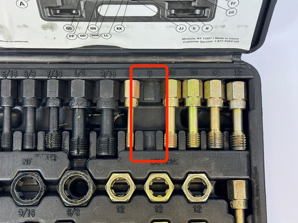 EverTough 67080 Thread Restoring File, Tap, and Die Kit / For Restoring ...