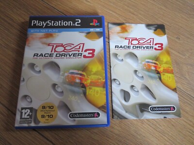 PS2 Toca Race Driver 3 Sony Playstation 2, ps2 uk tracked delivery ...