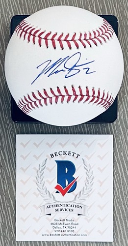MARCUS SEMIEN W/#2 LICENSED BECKETT AUTHENTICATED SIGNED NEW MANFRED ...
