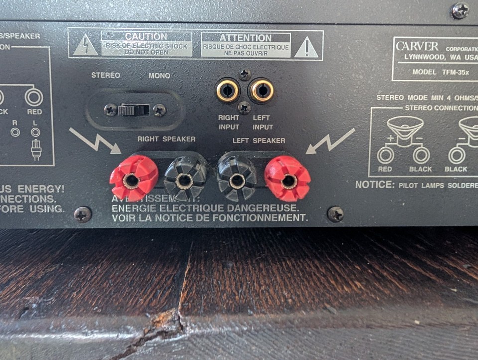 Carver TFM 35X Power Amplifier Rebuilt in 2020 | eBay