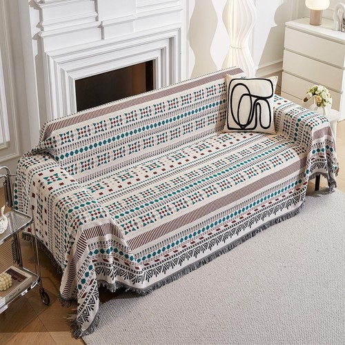 Couch Cover Sheet Blanket, Oversized Covers for 3 Cushion Sofa, Extra ...