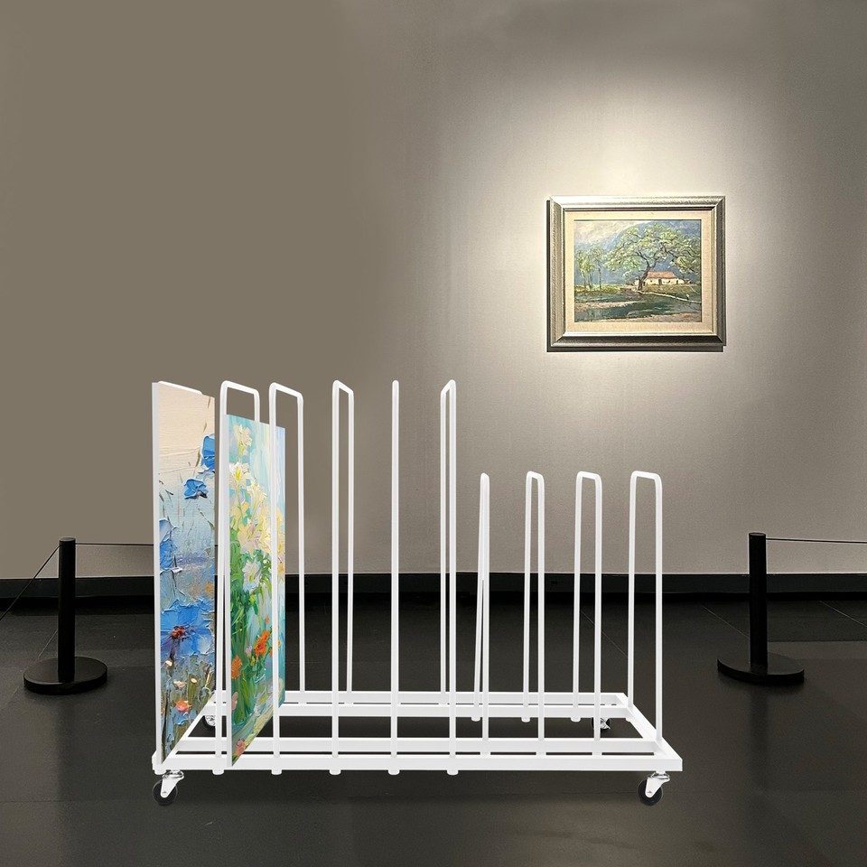 Art Canvas Storage Rack, Artwork Storage Stand, Artwork Storage Stand w ...