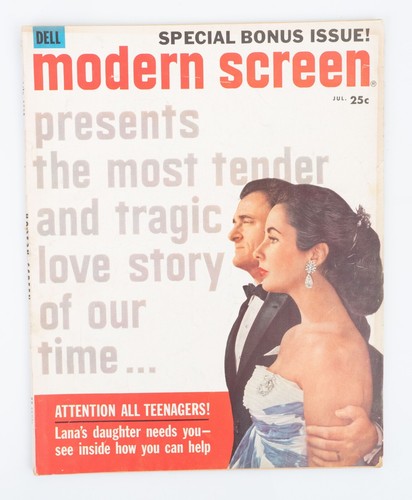 MODERN SCREEN MAGAZINE Bonus Issue 1958 Liz Taylor Authored Piece | eBay