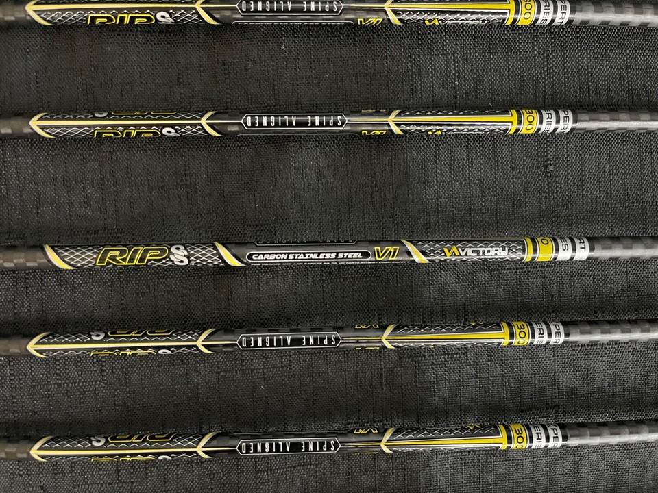 Victory Archery RIP SS Elite .001 .204 300 Hunting Arrow 6 Pack BRAND ...