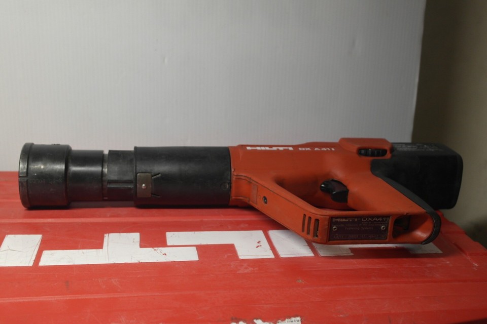 Hilti DX A411 Powder Actuated fastening Tool TESTED WORKS | eBay