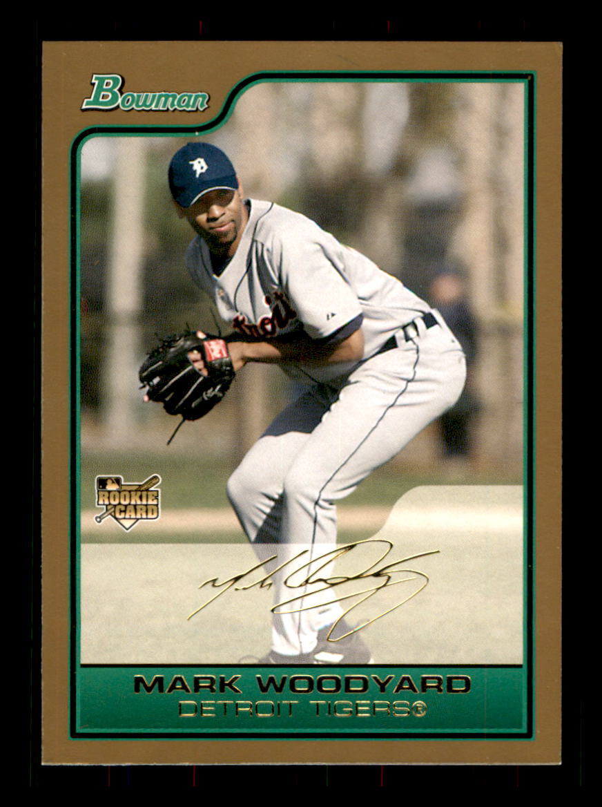 2006 Baseball Bowman Mark Woodyard Detroit Tigers #209 Gold RC | eBay