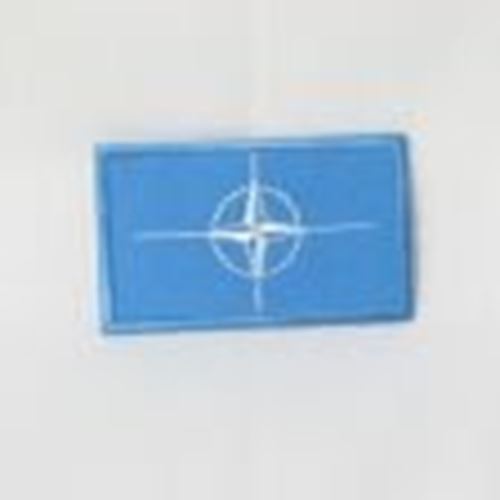 NATO FLAG SMALL IRON ON PATCH CREST BADGE ... NEW | eBay