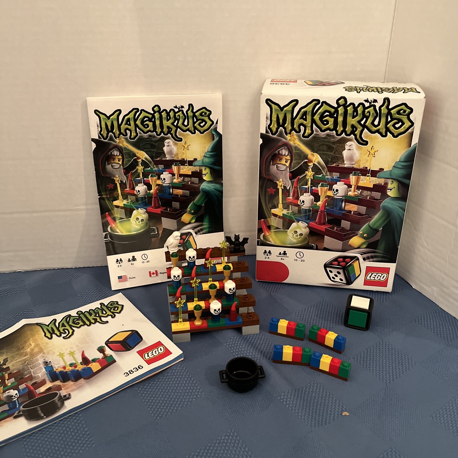 LEGO Magikus 3836 Game ~ 100% COMPLETE! ~ Ages 6+ ~ Retired ~ Excellent ...
