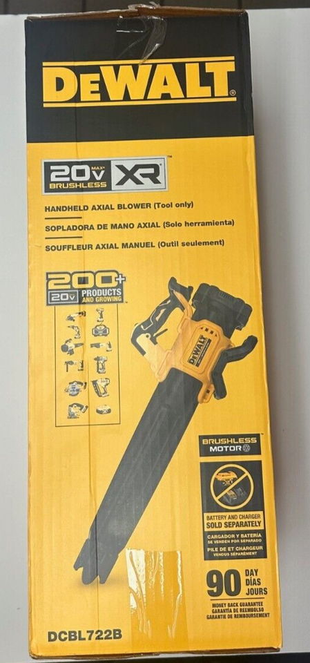 DEWALT DCBL722B 20V MAX XR Li-Ion Handheld Blower (Tool Only) | eBay