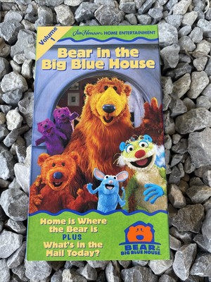 Bear in the Big Blue House Home is Where the Bear Is Volume 1 VHS 1998 ...