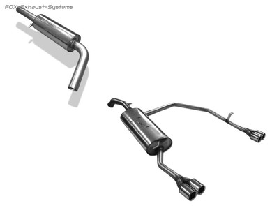Duplex Complete System from Cat Skoda Octavia 1U 2x76 Round With ABS ...
