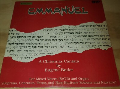 Emmanuel- A Christmas Cantata by Eugene Butler-Vinyl | eBay