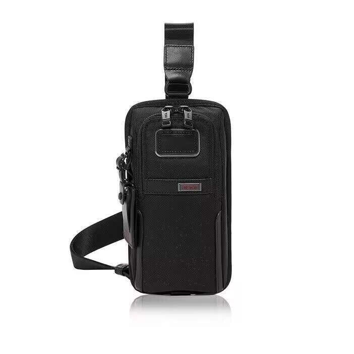 TUMI Alpha Compact Sling One Shoulder Bag Black Popular TUMI Alpha Compact Sling One Shoulder Bag Black Popular