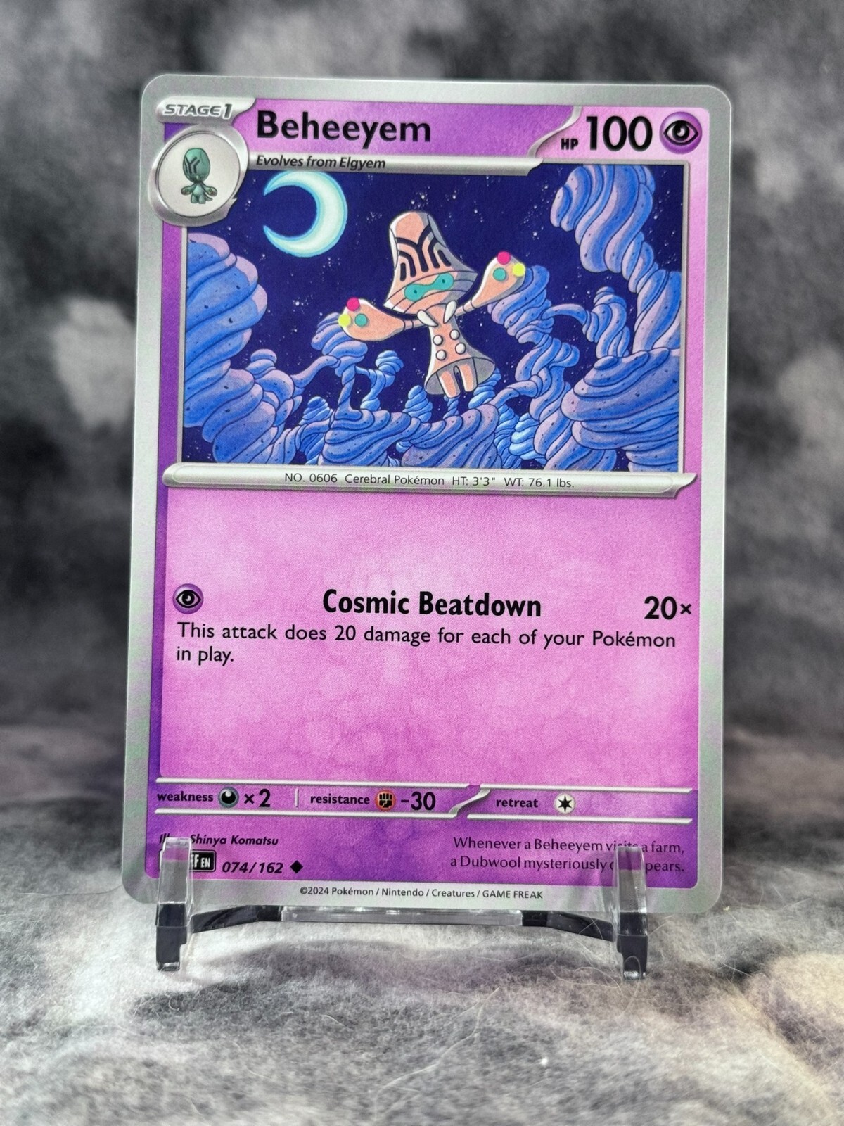 Pokemon: SV05: Temporal Forces - Beheeyem - 074/162 Regular Uncommon | eBay