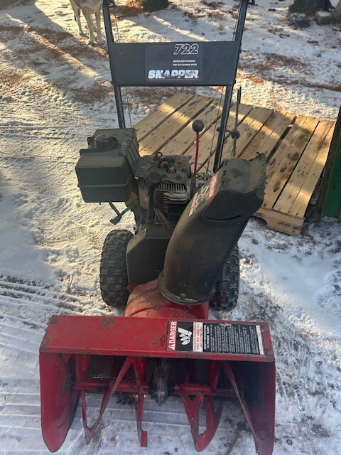 SNAPPER 7HP 22" SNOWBLOWER BLOWER HOUSING RECOIL STARTER PULL START | eBay