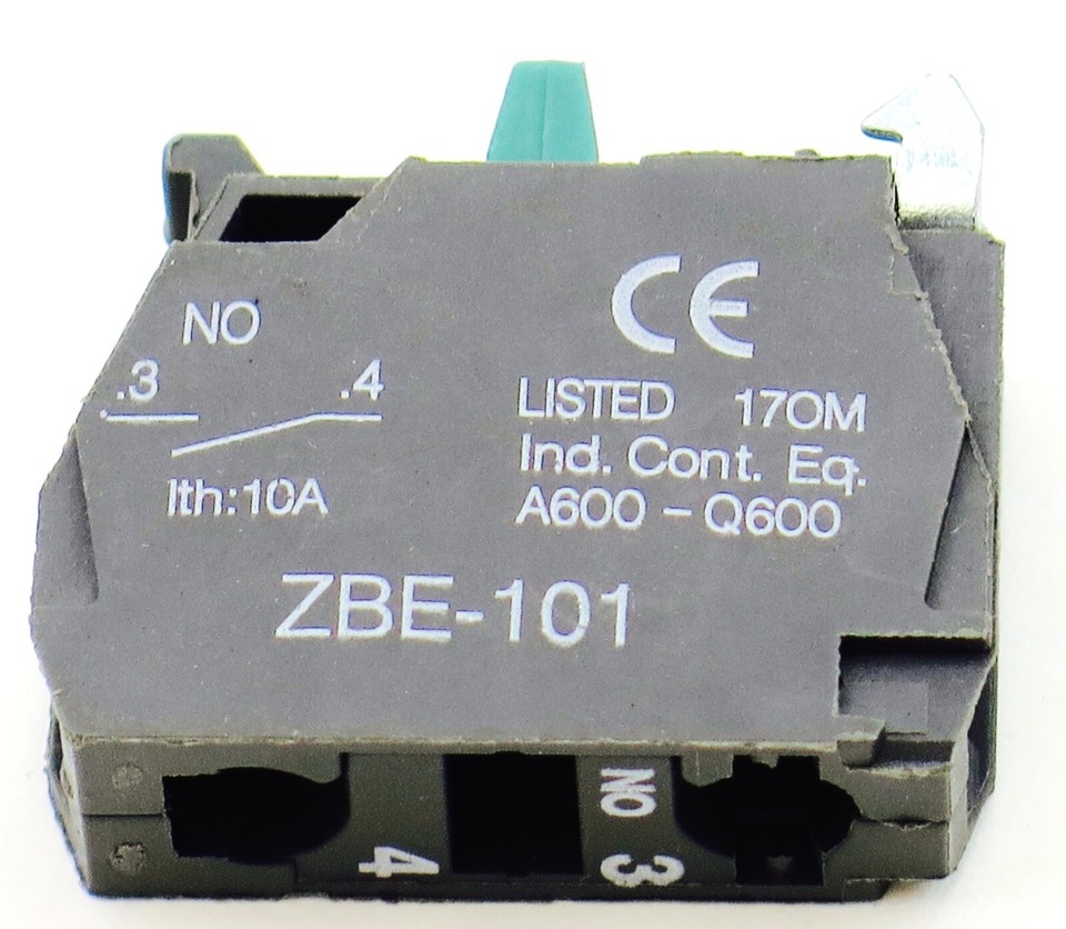 Yuco Replacement ZBE101 1NO Contact Block ZBE-101 FITS SCHNEIDER ZB5 ...