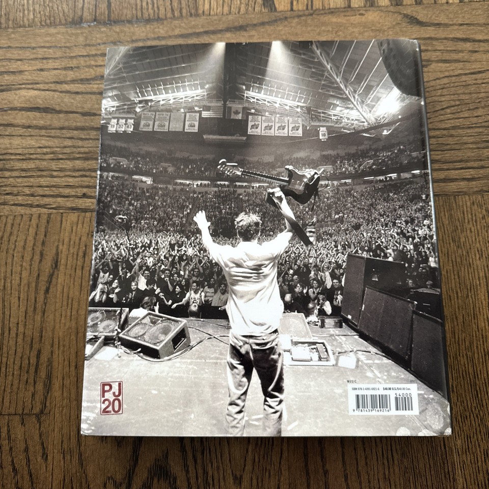 Pearl Jam Twenty Hardcover DJ Pearl Jam Book Music History ...