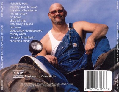 BLAKE STAMPER WAY BACK TO TEXAS NEW CD 764377600323| eBay