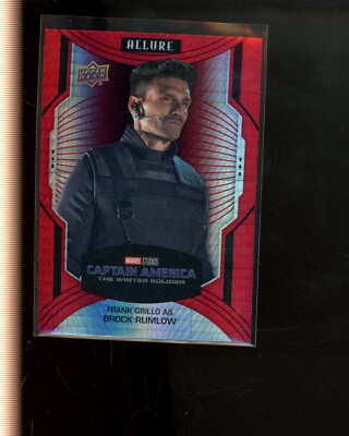 2022 Upper Deck Marvel Red Prism #130 Frank Grillo as Brock Rumlow | eBay
