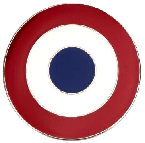 Mod Target Badge Enamel Ska 2 The Two Tone Pin Jam Who RAF roundel Paul ...