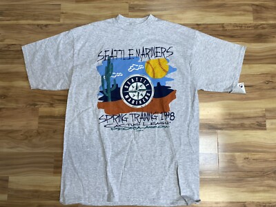 Vintage NWT Mariners Spring Training Logo 7 Peoria Arizona SHIRT XL | eBay