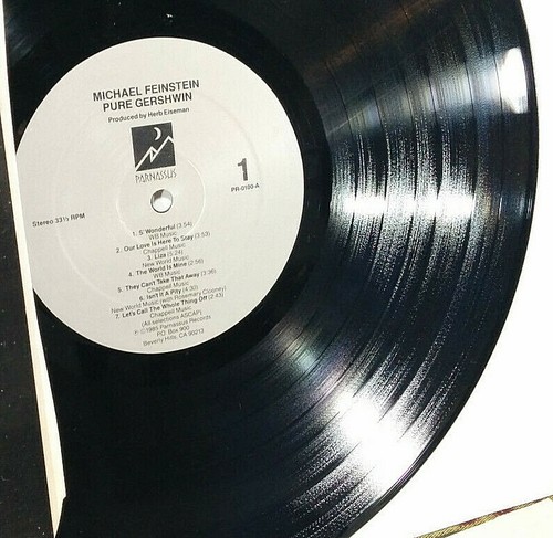 Michael Feinstein ‎– Pure Gershwin - LP 1985 - Cabaret, Cool Jazz - NM ...