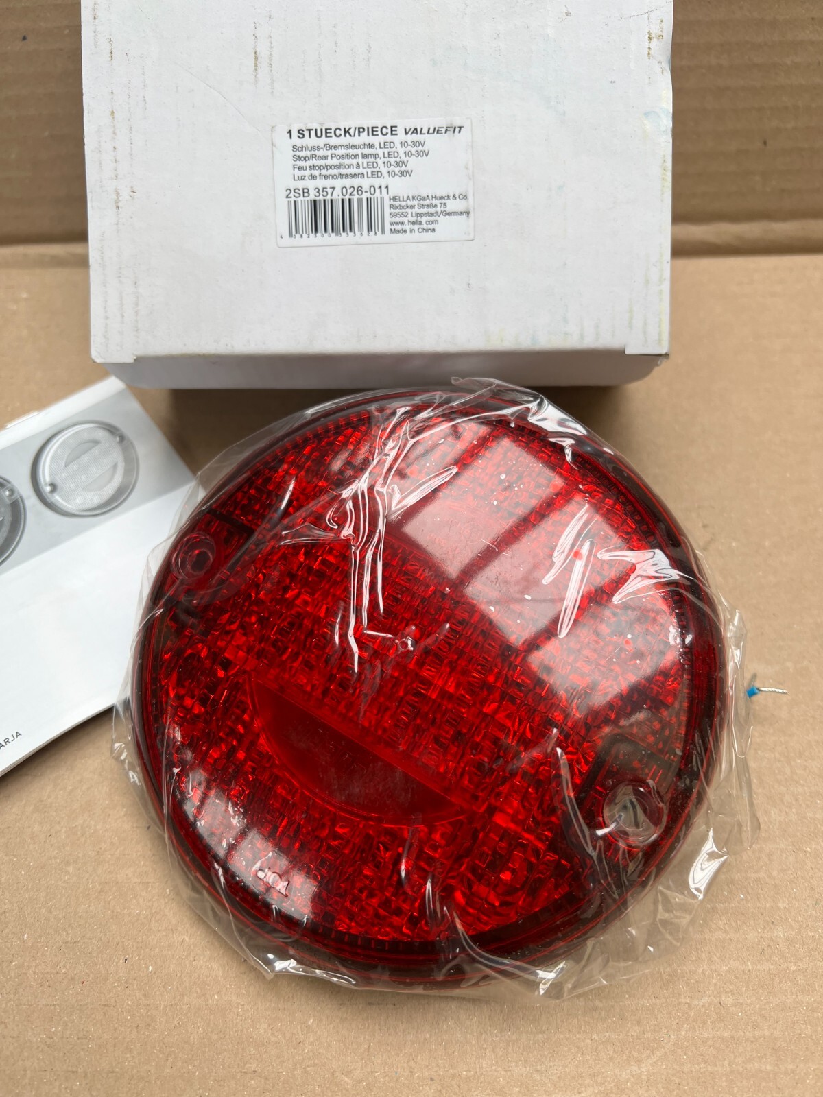 Hella LED Rear Tail Light Rearlight 12V 24V - 2SB 357 026-011 | eBay