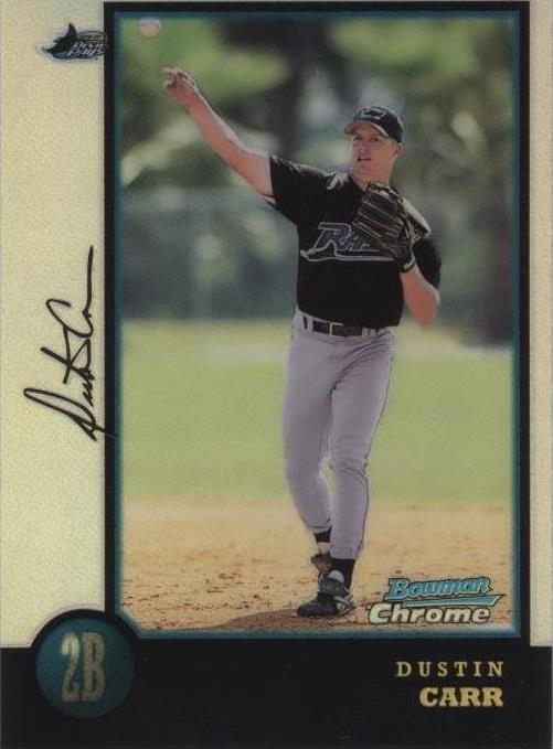 1998 Bowman Chrome - Dustin Carr #217 Refractor (RC) for sale online | eBay