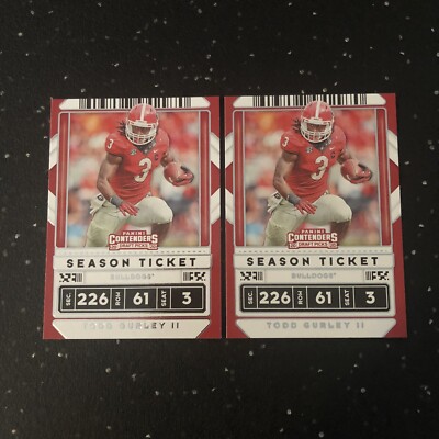 Todd Gurley II 2020 Panini Contenders Draft Picks Football #96 NCAA ...