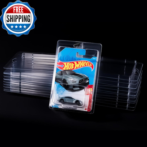 24 Pcs Protector Packs Compatible with Hot Wheels Model Car Clamshell ...