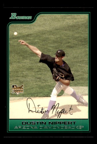 2006 Baseball Bowman Dustin Nippert Arizona Diamondbacks #BDP30 Green ...