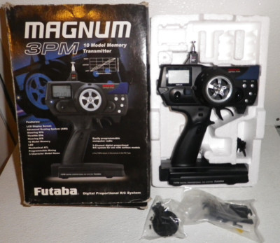 Futaba Magnum 3PM-FM RC Car Radio Control Transmitter Steering Remote ...