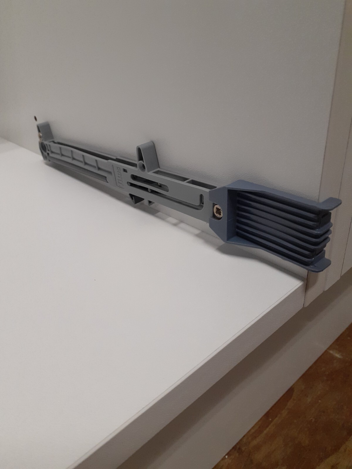 2 TITUS SOFT CLOSE ADAPTORS ADD ONS FOR SINGLE SIDED METAL DRAWER BOX ...