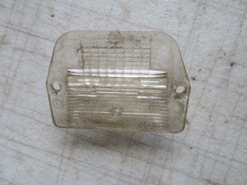 CLASSIC MINI NUMBER PLATE LIGHT LENS | eBay UK